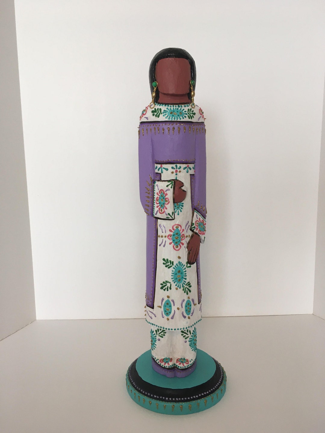 Agwamo, Native American OOAK Faceless Art Doll, Folklore Prayer - Etsy