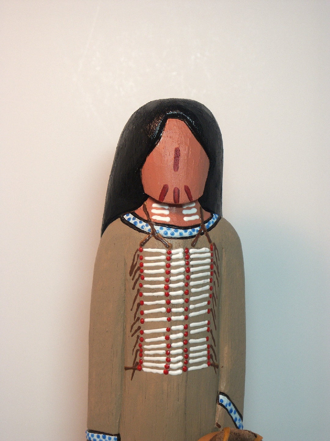 Warrior Woman, Historical Native American Faceless Art Doll, One of A ...