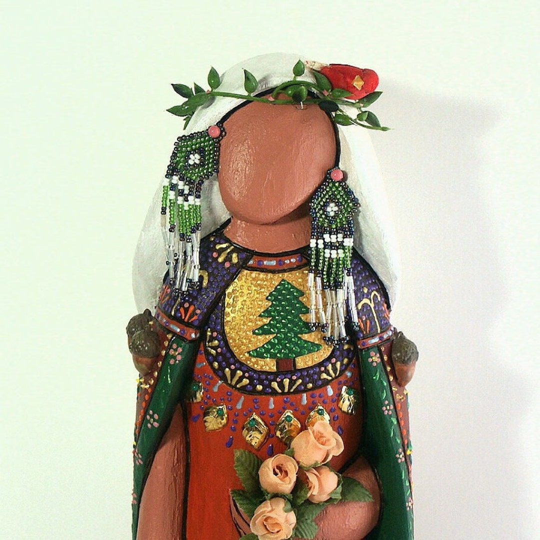 Mother Earth Native American Indian Doll Collectible Signed OOAK Art ...