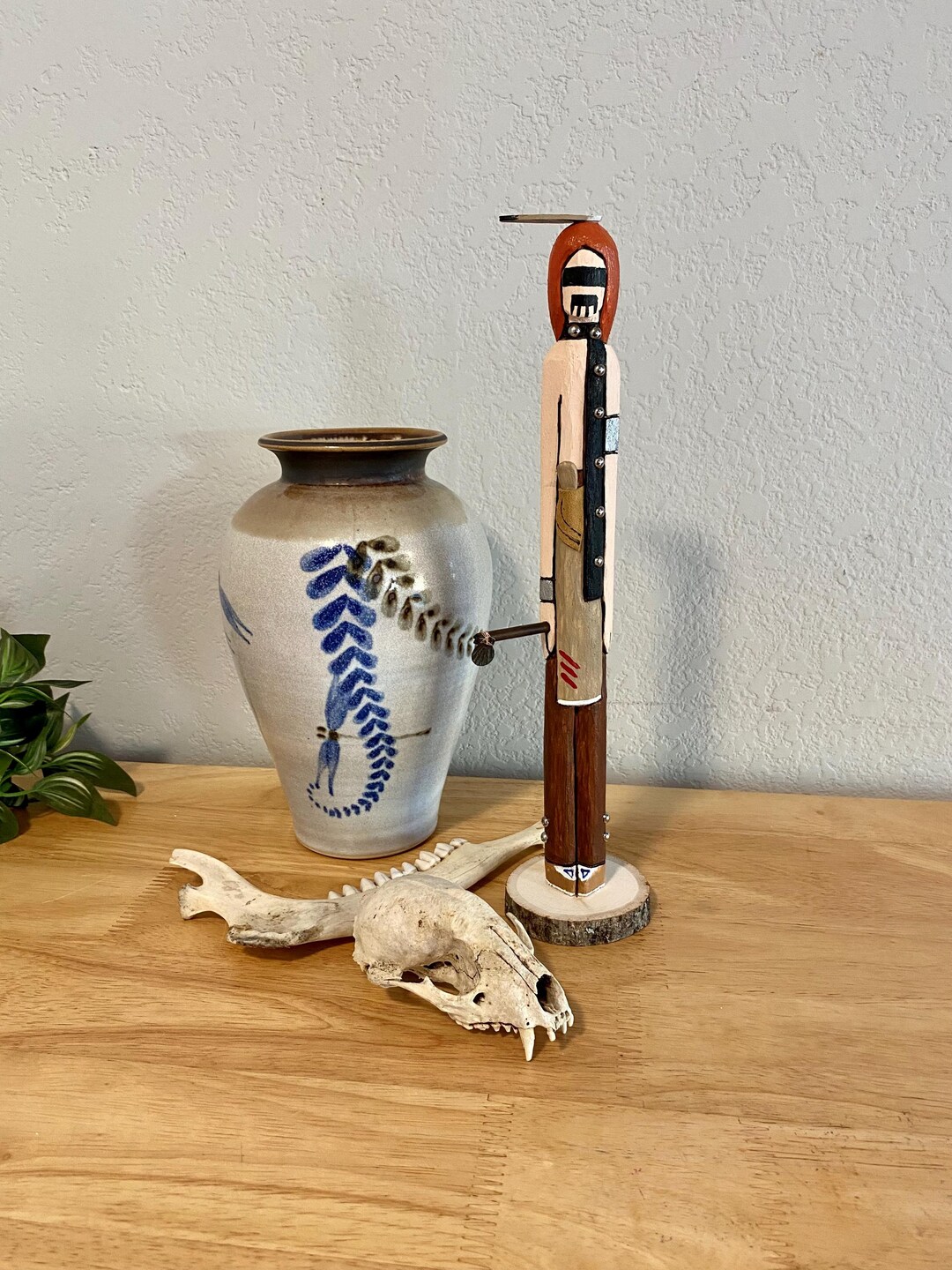 Tehan, Folklore Native American Faceless Art Doll OOAK Collectible ...