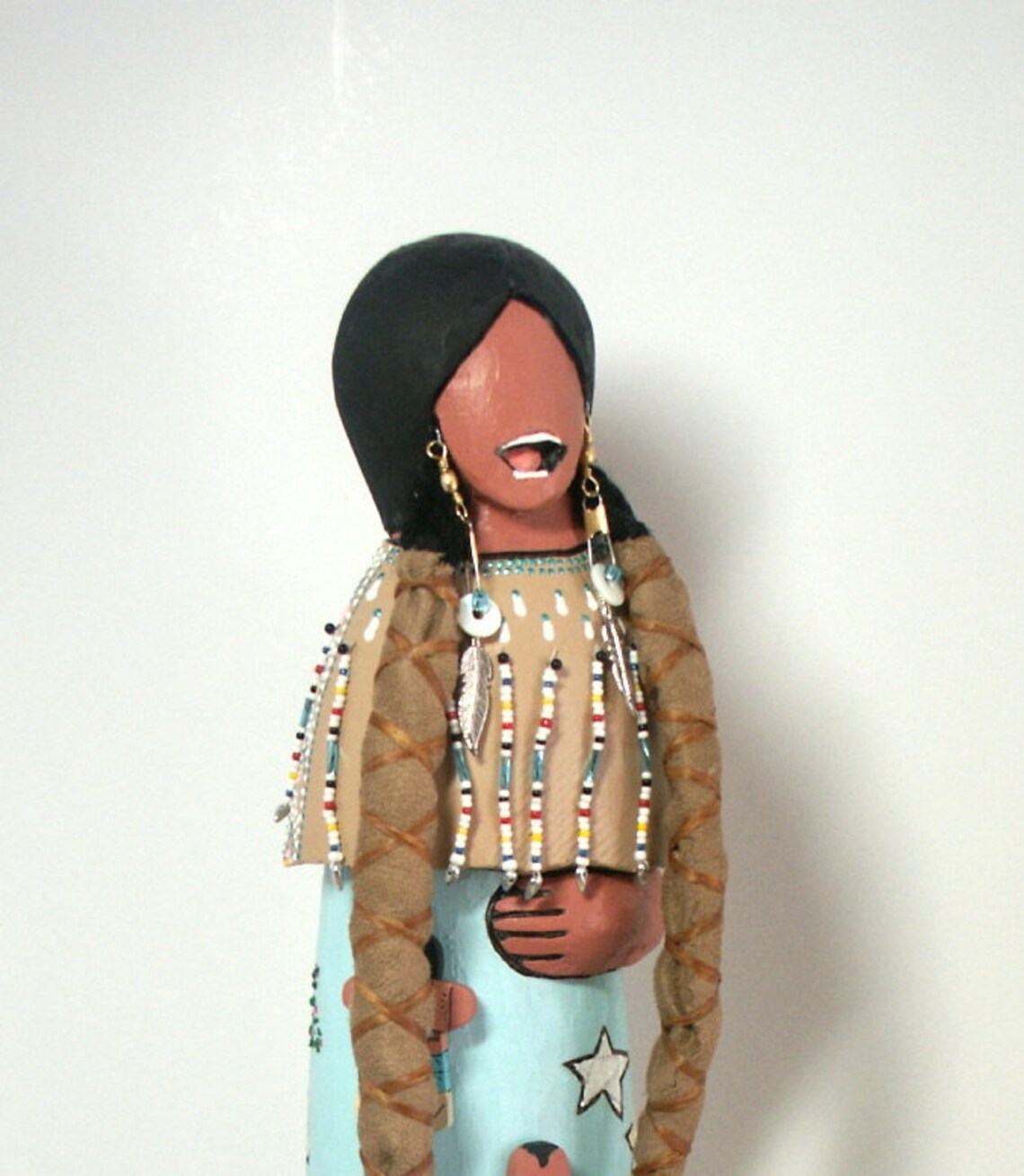 Storyteller Native American Indian Faceless Art Doll | Etsy