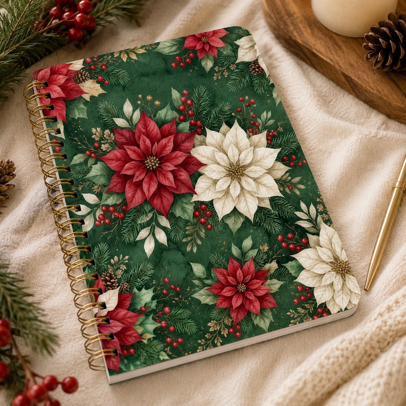 70+ Christmas Time Digital Papers Bundle, Vintage Holiday Scrapbook ...