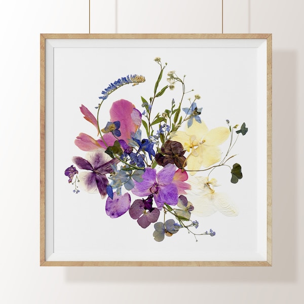 Pressed Tropical Flowers - Etsy