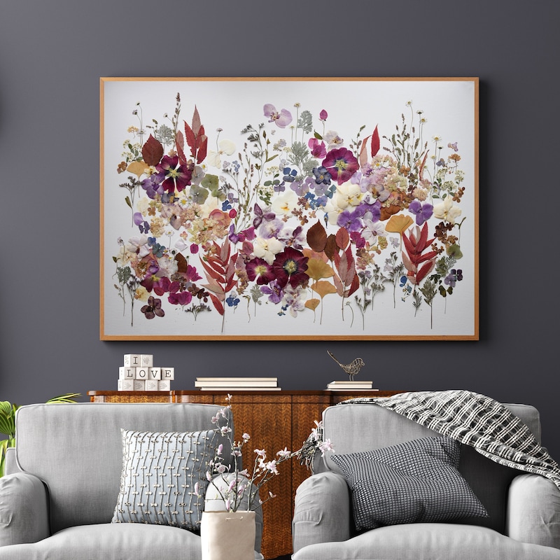 Flower Collage - Etsy