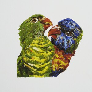 Animal Print Parrot Painting Print Pressed Flowers Bird Prints Flower ...