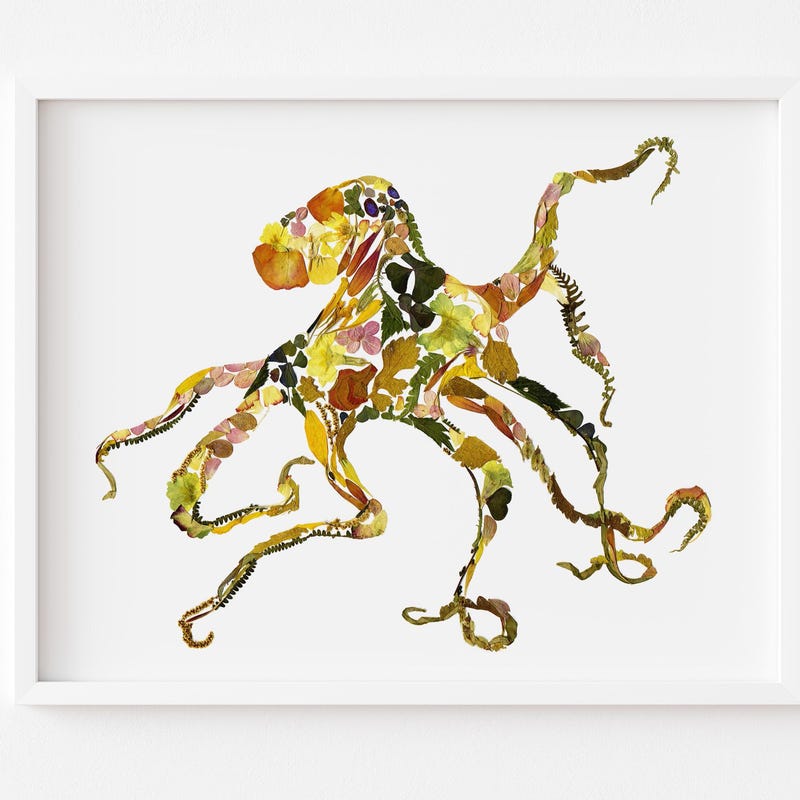 FloralCollage - Etsy