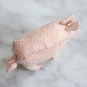 Pig Plush Pattern Felt Animal Pattern Pig Sewing Pattern - Etsy