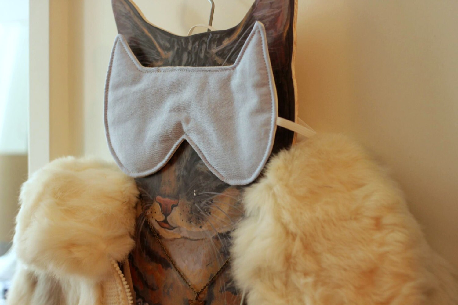 Chloe Cat Sleeping Mask DIY Sewing Pattern - Beginners Digital Download ...