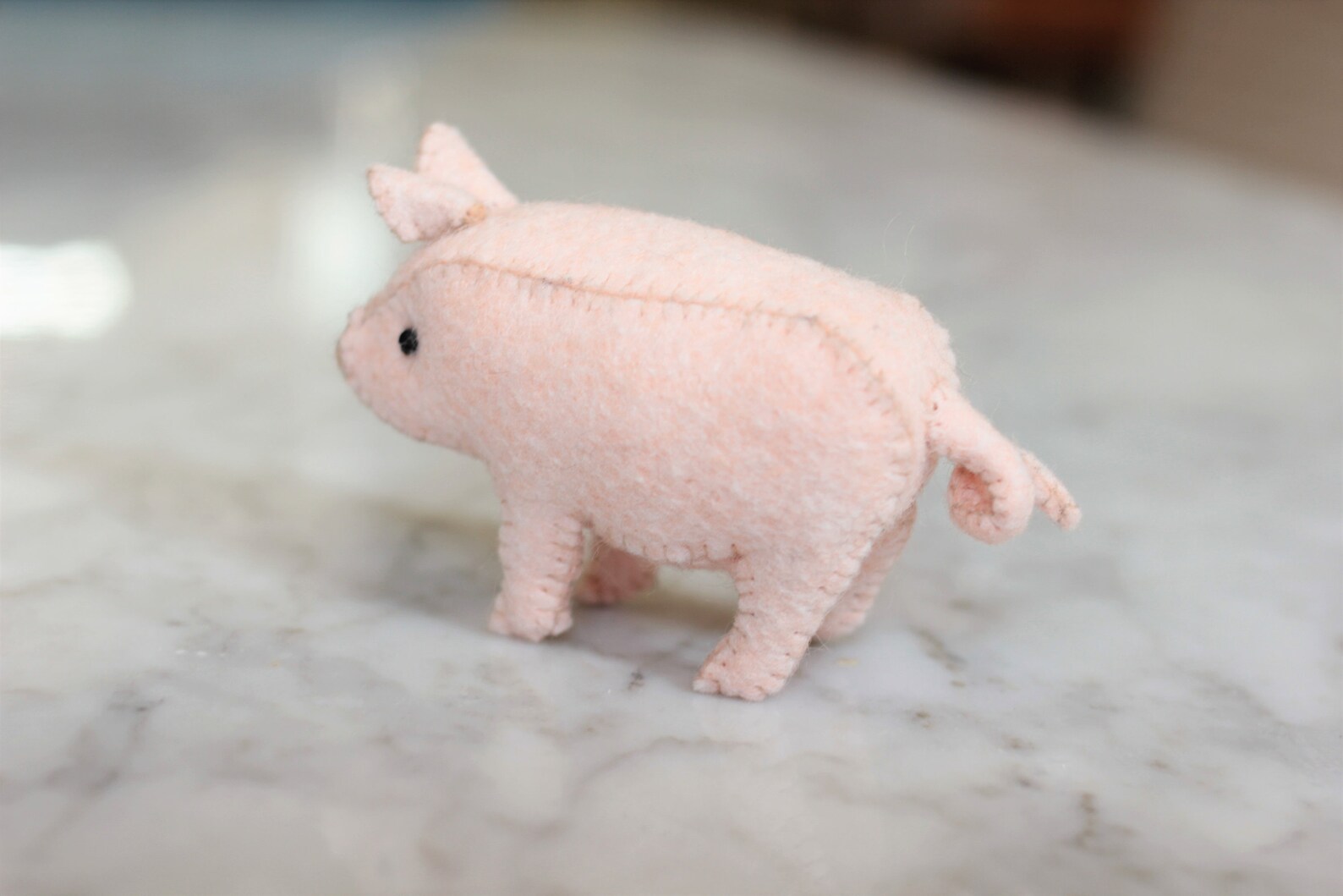 Pig Plush Pattern Felt Animal Pattern Pig Sewing Pattern - Etsy