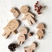 Custom Wooden Family Figures - Personalized Wood Toy, Family Portrait ...