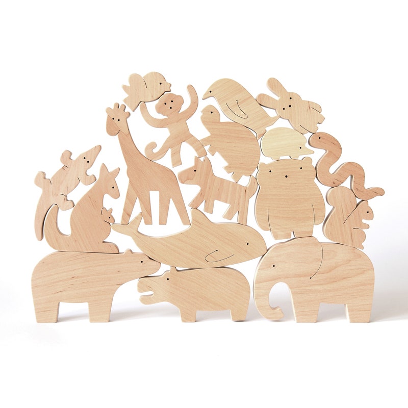 Animal Balance Game - Etsy