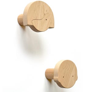 Wooden Nursery Wall Hooks – Girl and Boy, Kids Room Decor - Etsy