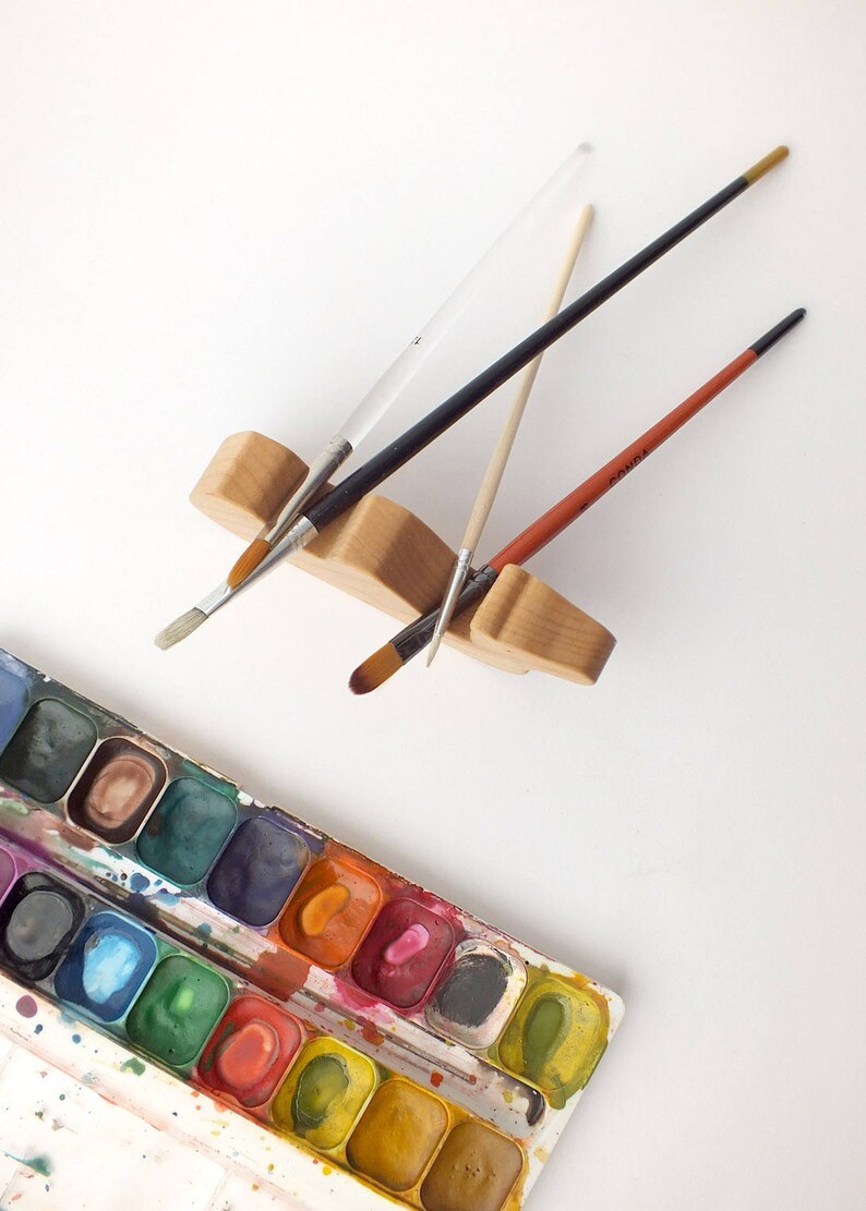 Wooden Calligraphy Pen and Paintbrush Rest Camel - Etsy