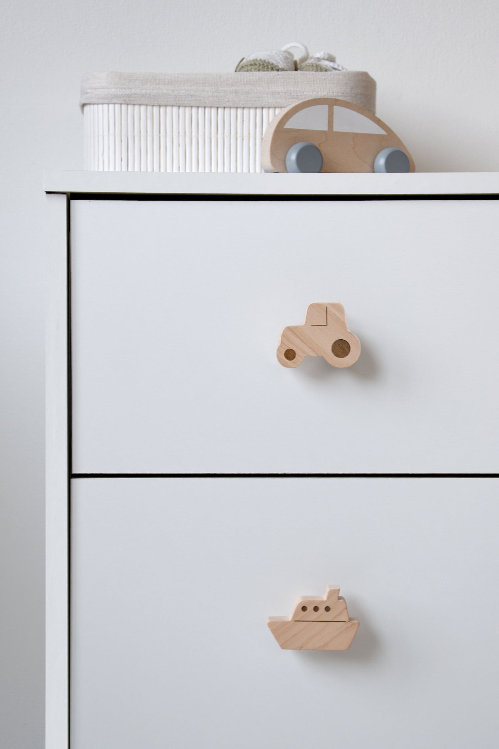 Transport Theme Drawer Knobs - Vehicle Nursery Dresser Pulls, Wooden ...