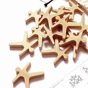 Wooden Stacking Balance Board Game ACROBATS® by Mielasiela Wooden ...