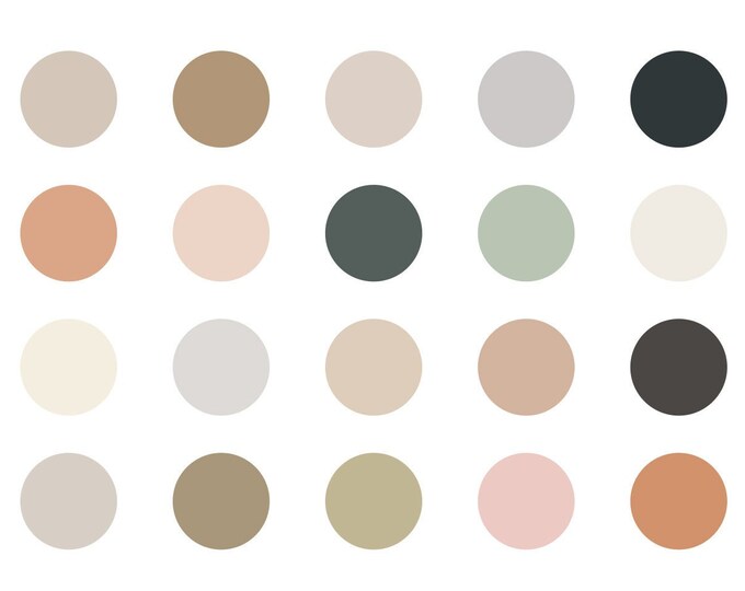 Modern Earthy Solid Color Instagram Highlight Covers Earth - Etsy