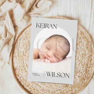 Minimalist 5x7 Vertical Card Mockup, Wedding Stationary Mockup, Boho ...