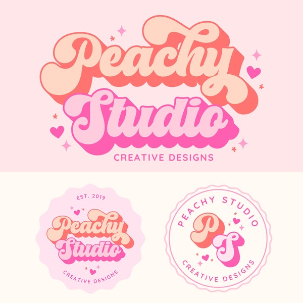Boho Logo Design - Etsy Boho Logo Design - Etsy