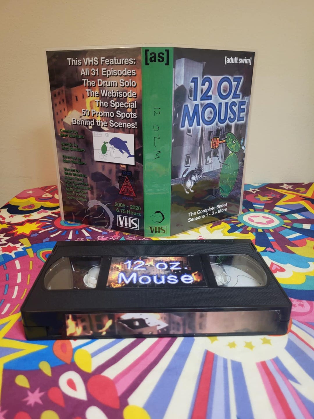 12 Oz. Mouse Complete Series VHS Custom - Etsy