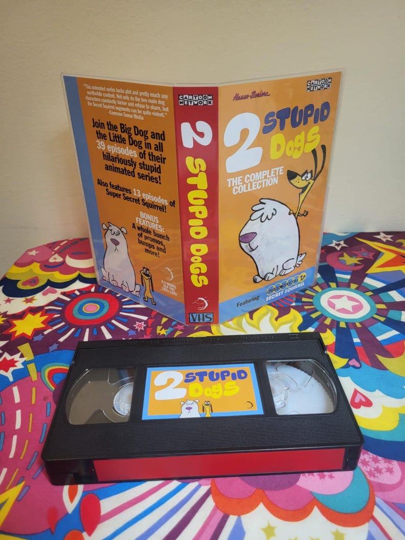 2 Stupid Dogs Complete Series VHS Custom - Etsy