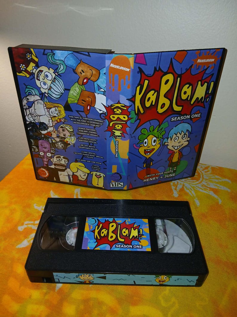 KABLAM! Season One VHS Custom - Etsy