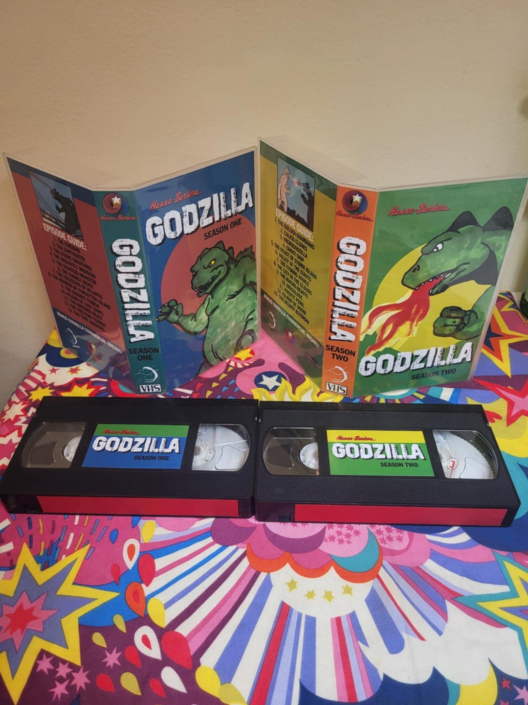 Godzilla Complete Animated Series VHS Custom - Etsy