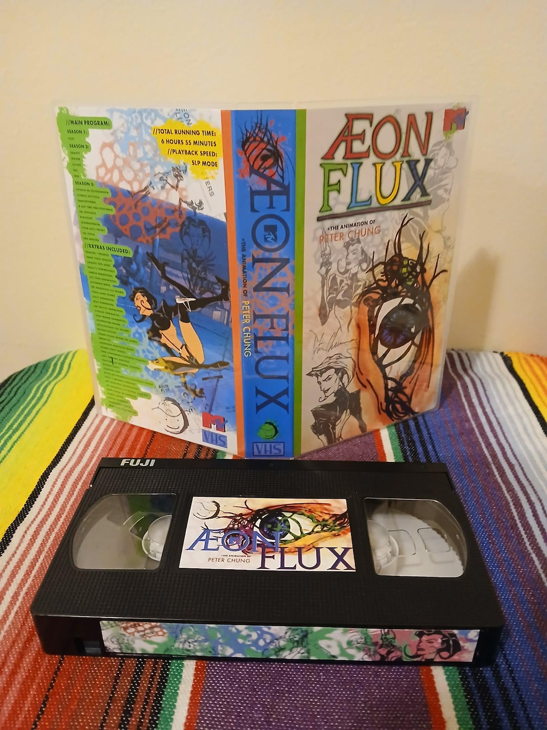 Aeon Flux/the Work of Peter Chung VHS Custom - Etsy