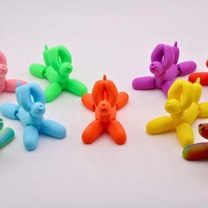 Balloon Dog Fidget Party Favors | Fidget Toys Mini Animal Gift Bags ...
