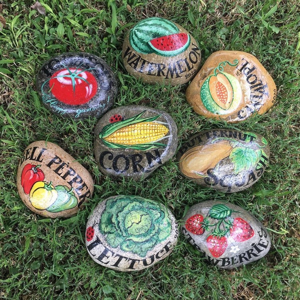 Garden Rocks - Etsy