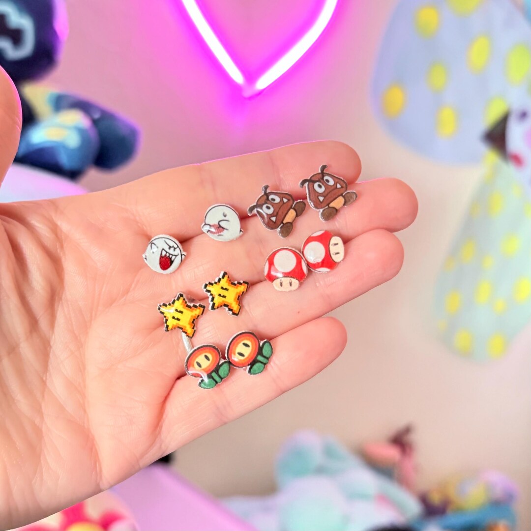 Ultimate Video Game Stud Earring Collection - Etsy