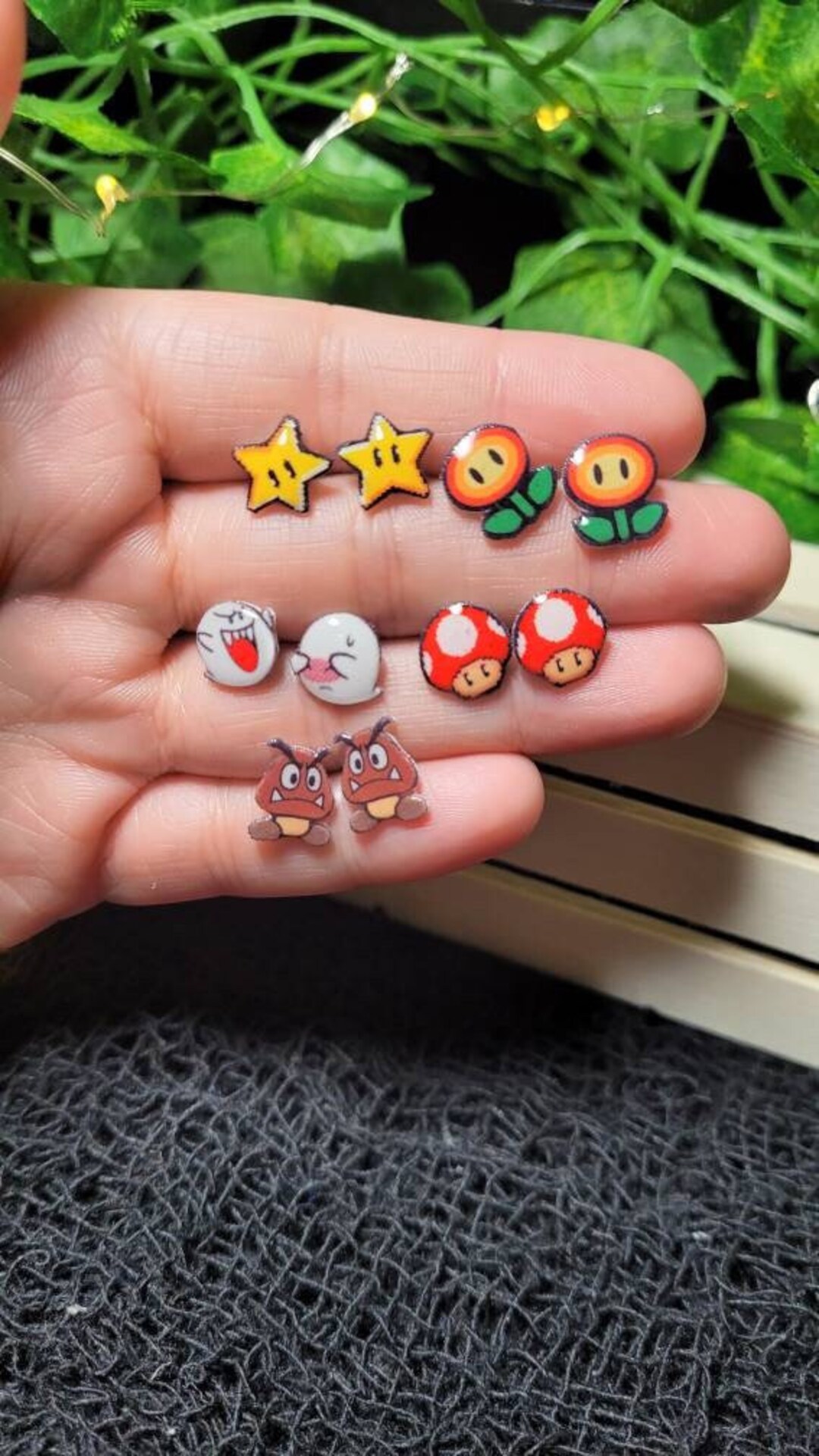 Ultimate Video Game Stud Earring Collection.// Stainless Steel, Resin ...