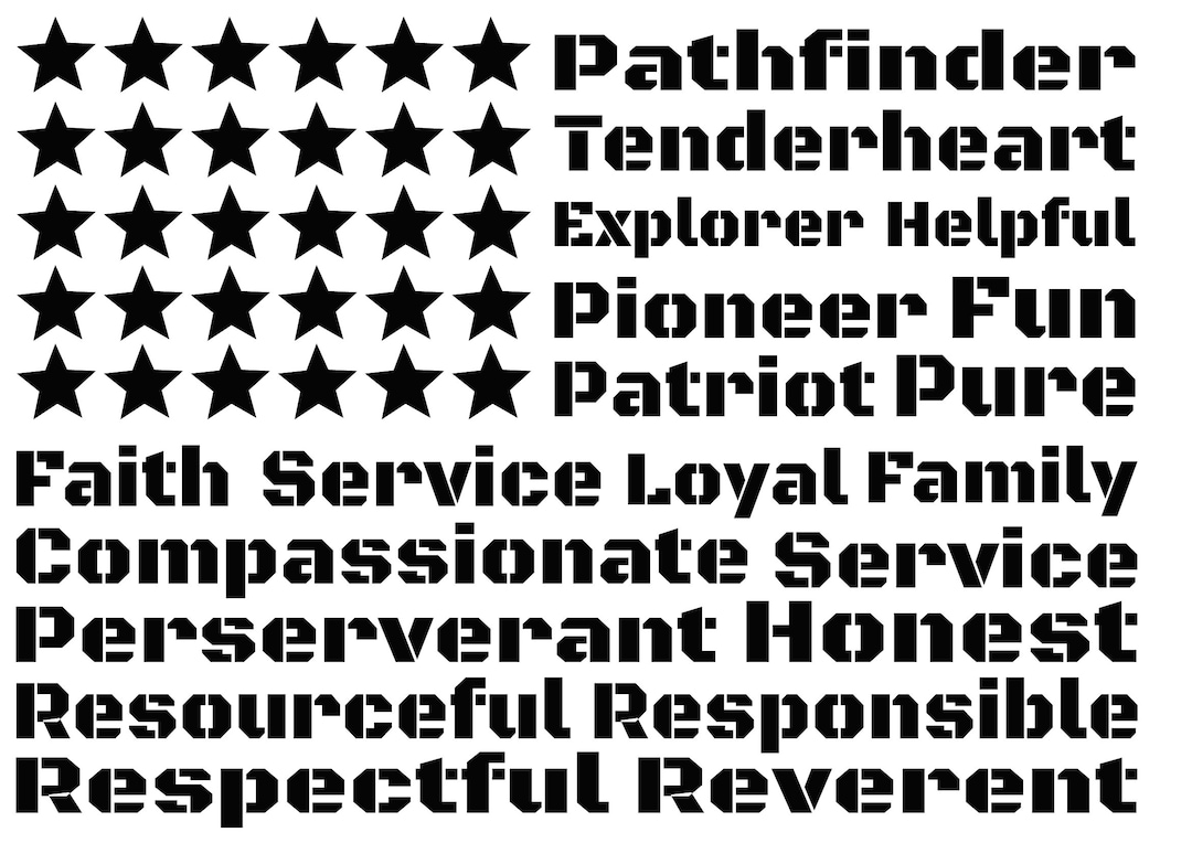 American Flag With AHG Creed SVG PNG Instant Download - Etsy