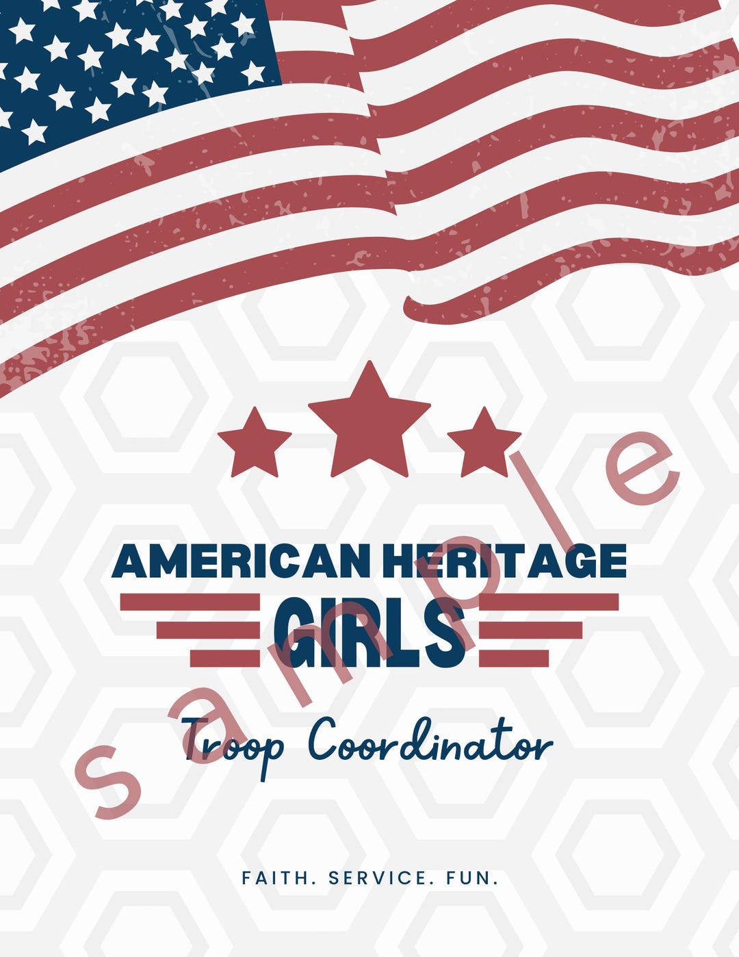 American Heritage Girls Binder Covers - All Board Members and Unit ...
