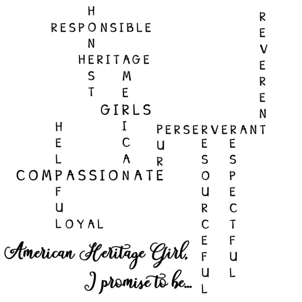 American Heritage Girls - Etsy