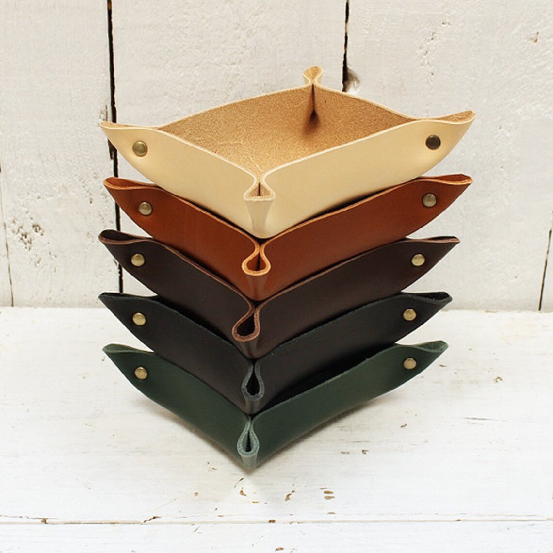 Small Leather Trinket Trays Valet Tray Jewellery Tray Dice - Etsy UK