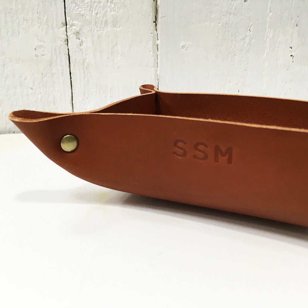 Small Leather Trinket Trays Valet Tray Jewellery Tray Dice - Etsy UK