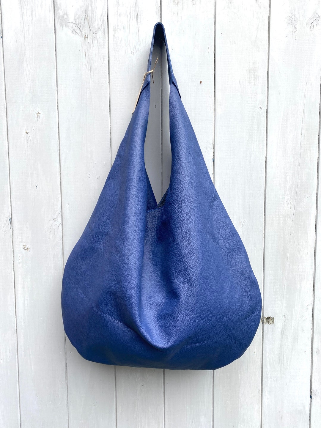 Leather Slouchy Hobo Bag, Every Day or Evening Bag, Gift for Her - Etsy