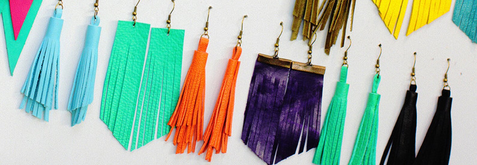Leather Earring Making Kit, Jewellery Making, Great Gift for Kids ...