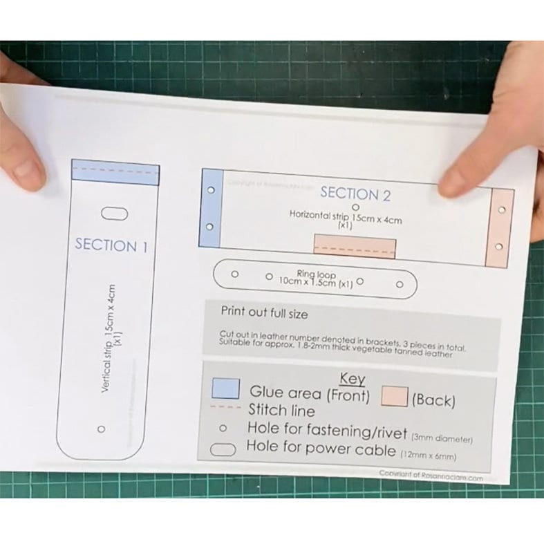 Air Pod Case PDF Pattern, Template for Leather Case, Instructional ...