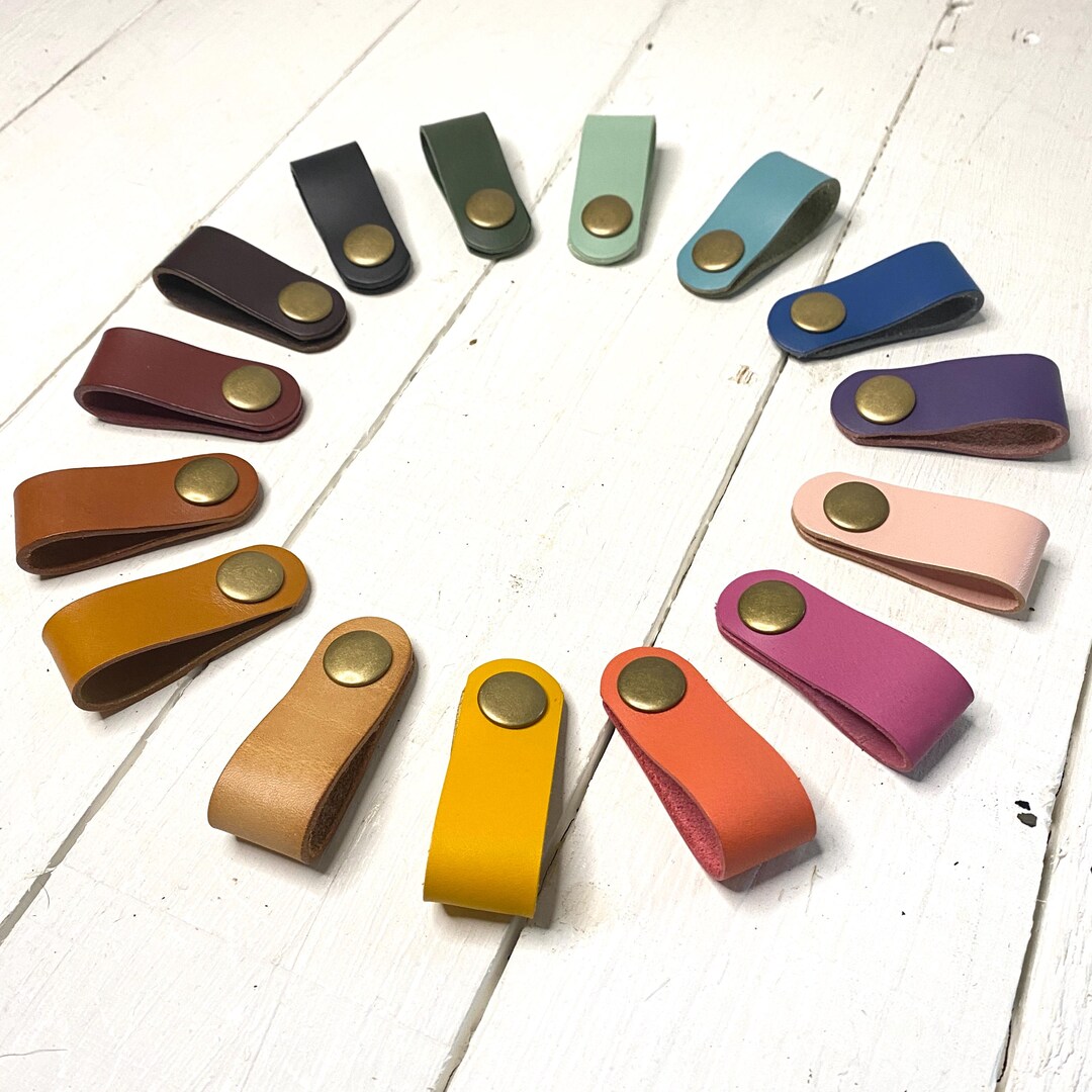 Small Leather Cable Tidy or Earphone Organiser, With or Without ...