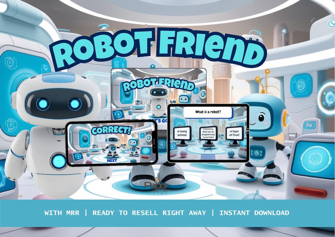 Robot Quiz for Kids | Interactive Technology Learning Activity (PDF ...
