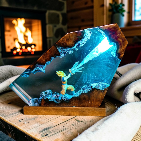 Goku Led Wall Decor - Etsy