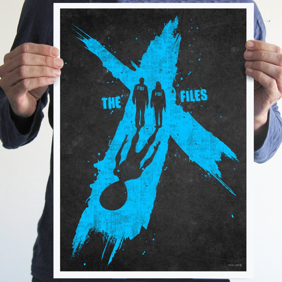 The x files poster,The x files print sold by Gabriel Brito | SKU ...