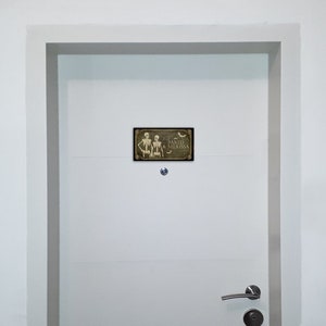 Personalized Gothic Door Sign,custom Door Sign,front Door Sign With ...