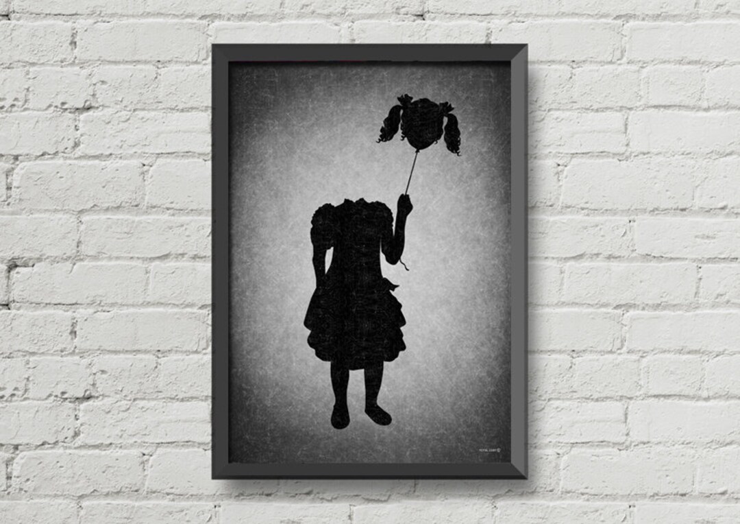 Gothic Art,i Love Balloons,gothic Decor,gothic Wall Decor,home Decor ...
