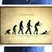 Evolution Poster,zombie Evolution,zombie Poster,darwin Poster, Science ...
