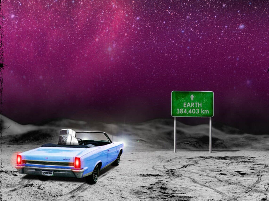 Space Poster,we Have a Long Way to Go,space Poster,moon Poster,moon Art ...