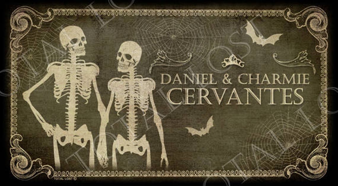 Personalized Gothic Door Signcustom Door Signfront Door Sign - Etsy