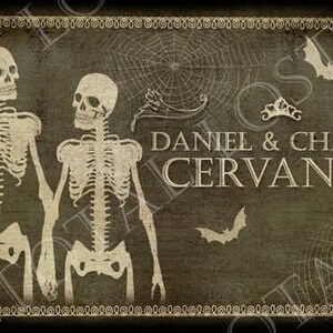 Personalized Gothic Door Sign,custom Door Sign,front Door Sign With ...