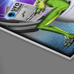 Door Sign,aliens Poop Too,toilet Door Sign,ufo Sign,space Sign,sci Fi ...